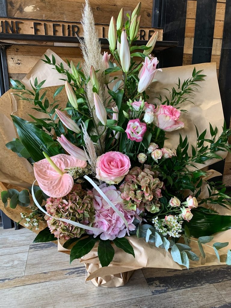 Composition florale hauteur – D’une Fleur à l’autre…